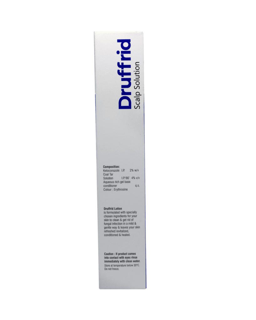 DRUFFRID SCALP SOLUTION – dermcurespharma